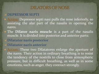 Muscles of face | PPTX