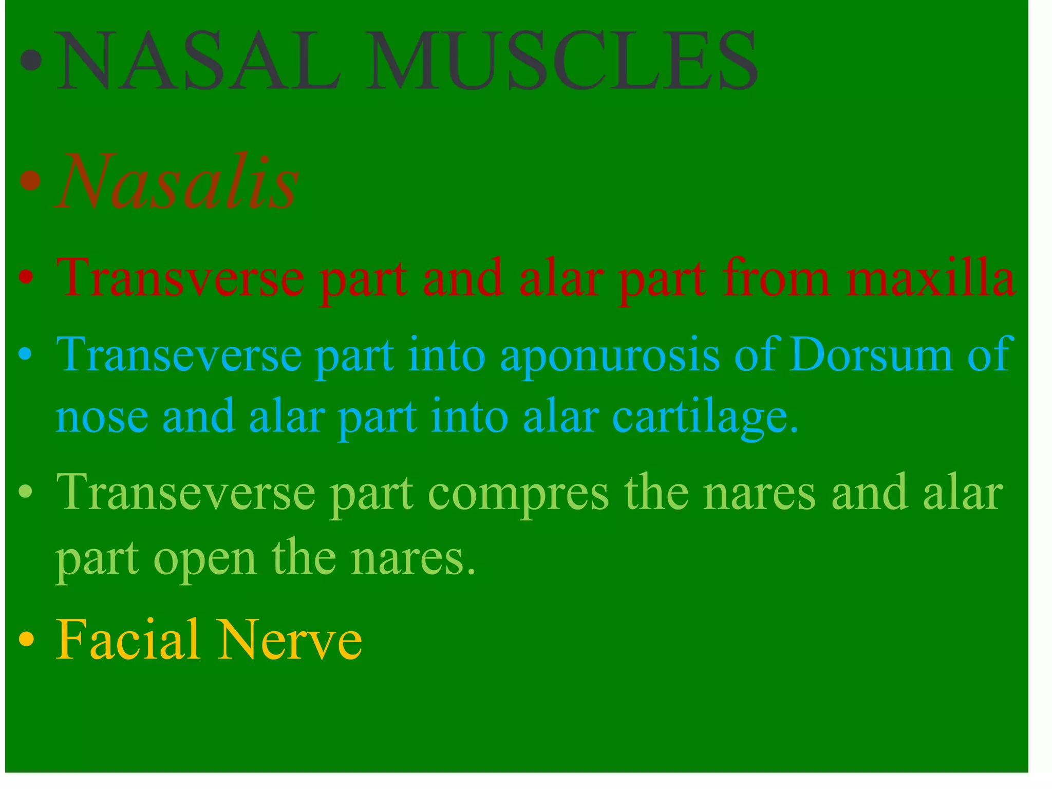 Muscles of Facial expression .pptx