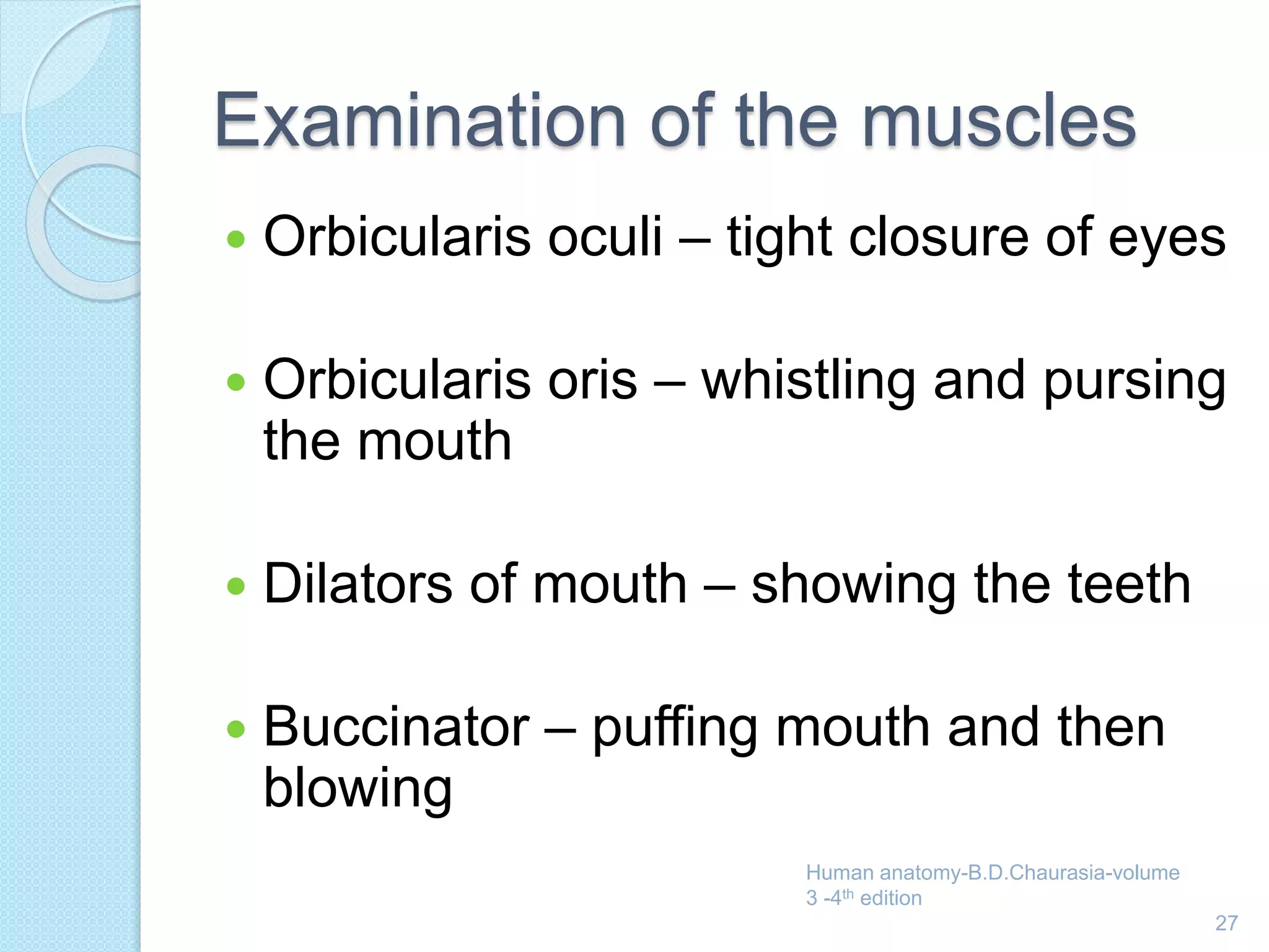 Muscles of facial expression and muscles of tongue | PPTX