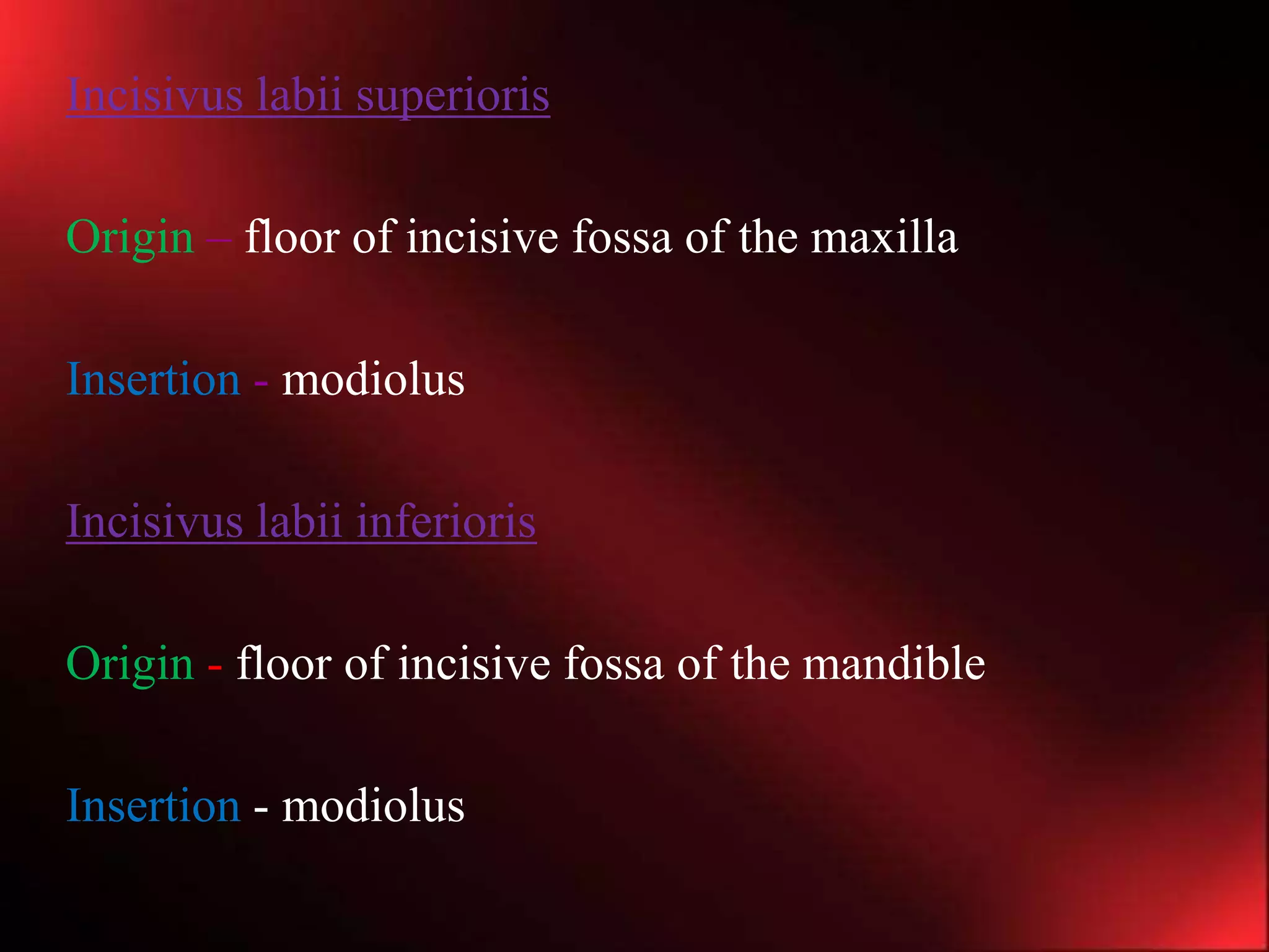 Muscles of facial expressions | PPTX