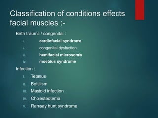 Muscles of facial expressions | PPTX