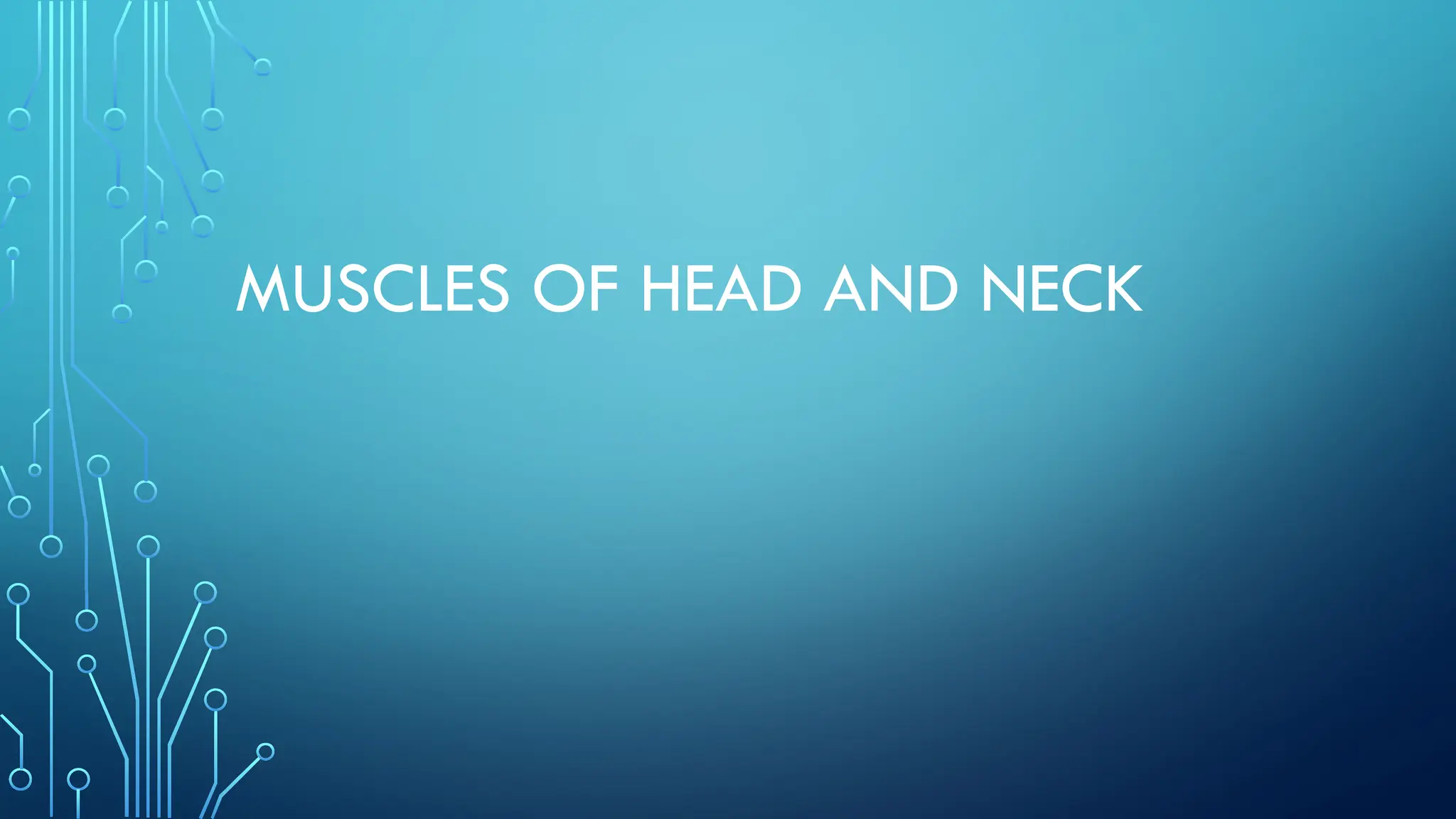 Muscles of head and neck.pptx use for study purpose | PPTX