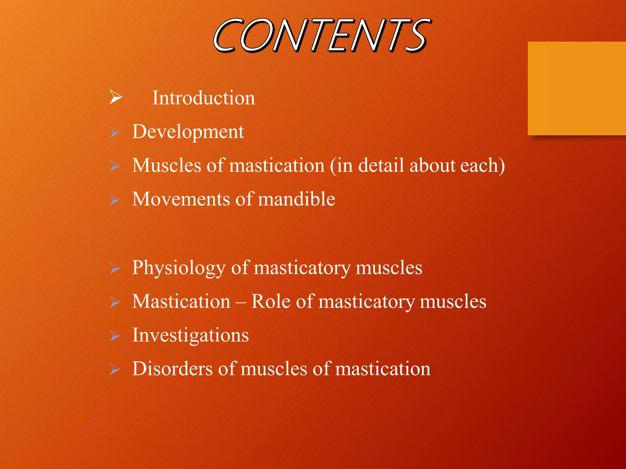 Muscles of masstication s2 | PPTX