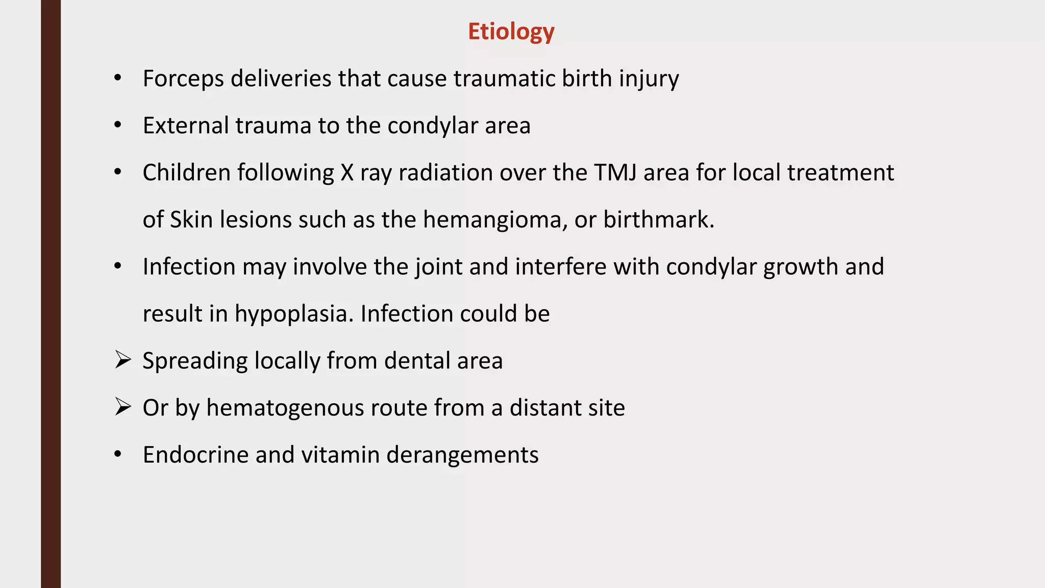 TMJ DISORDER- 1 | PPTX