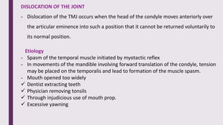 TMJ DISORDER - 2 | PPT