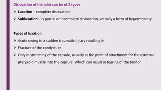 TMJ DISORDER - 2 | PPT