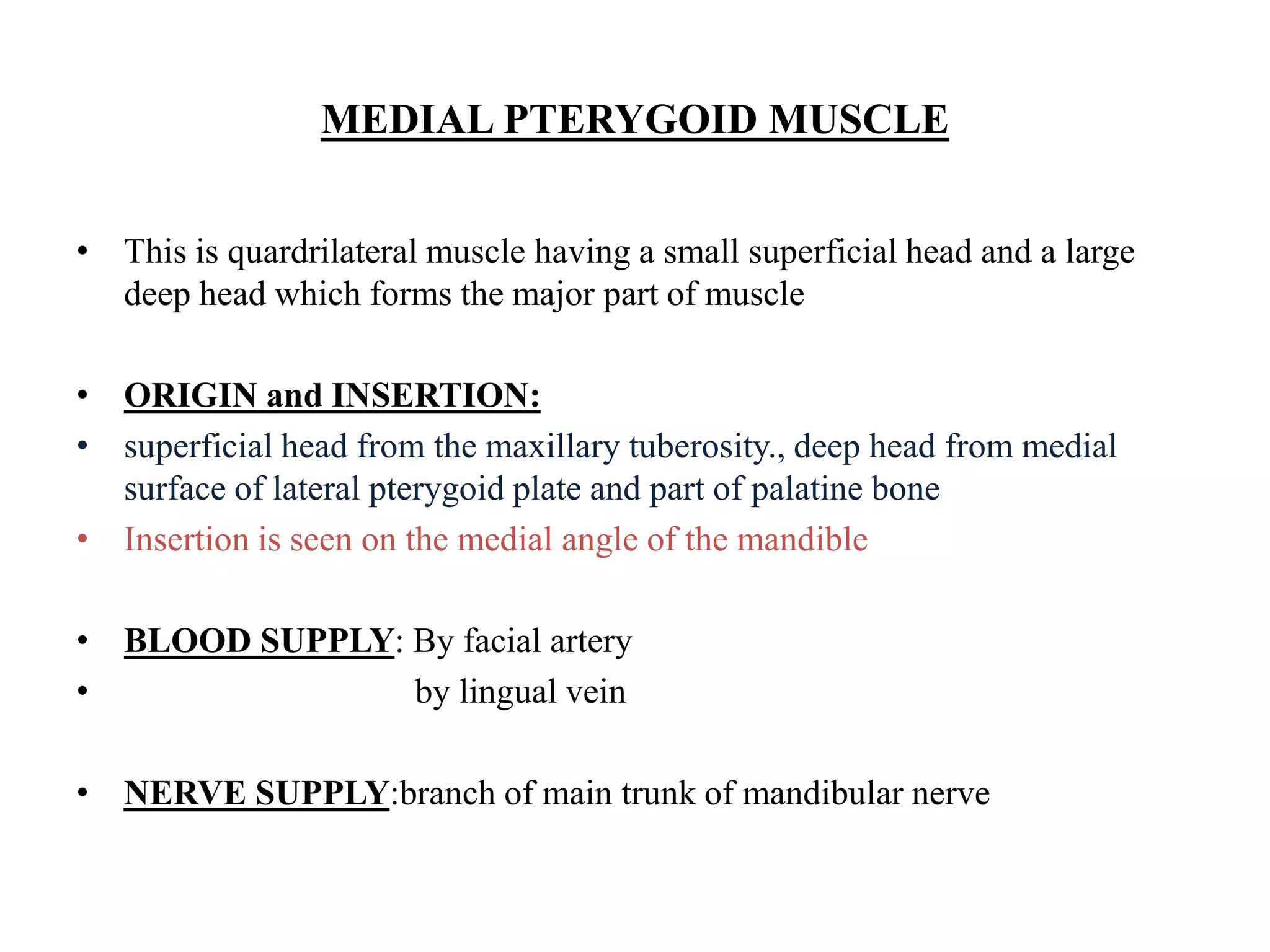 Muscles of mastication | PPTX