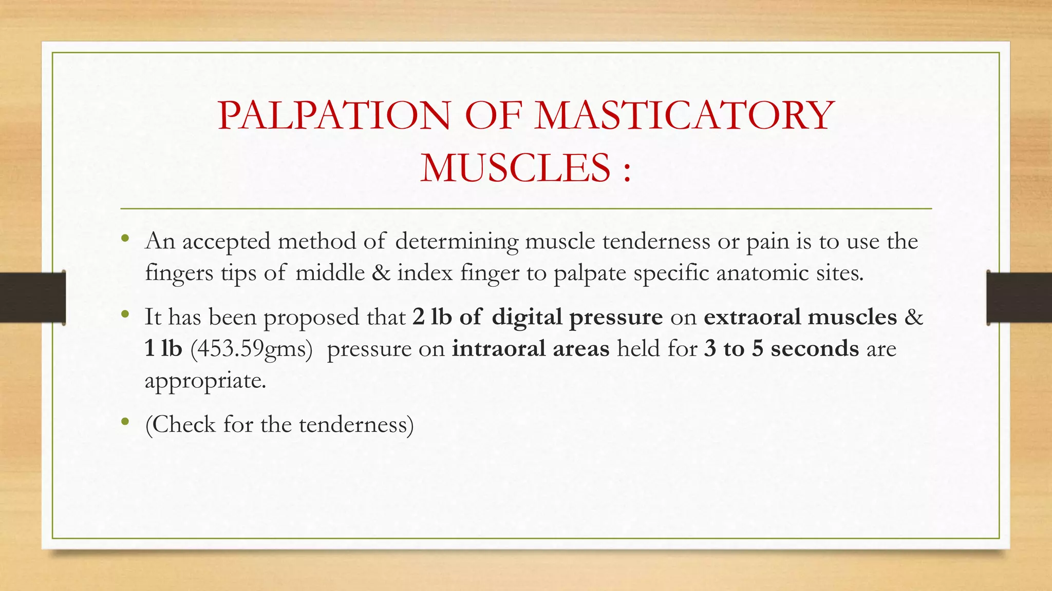 Muscles of mastication | PPTX