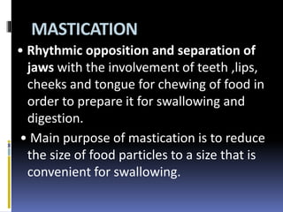 Muscles of mastication | PPTX