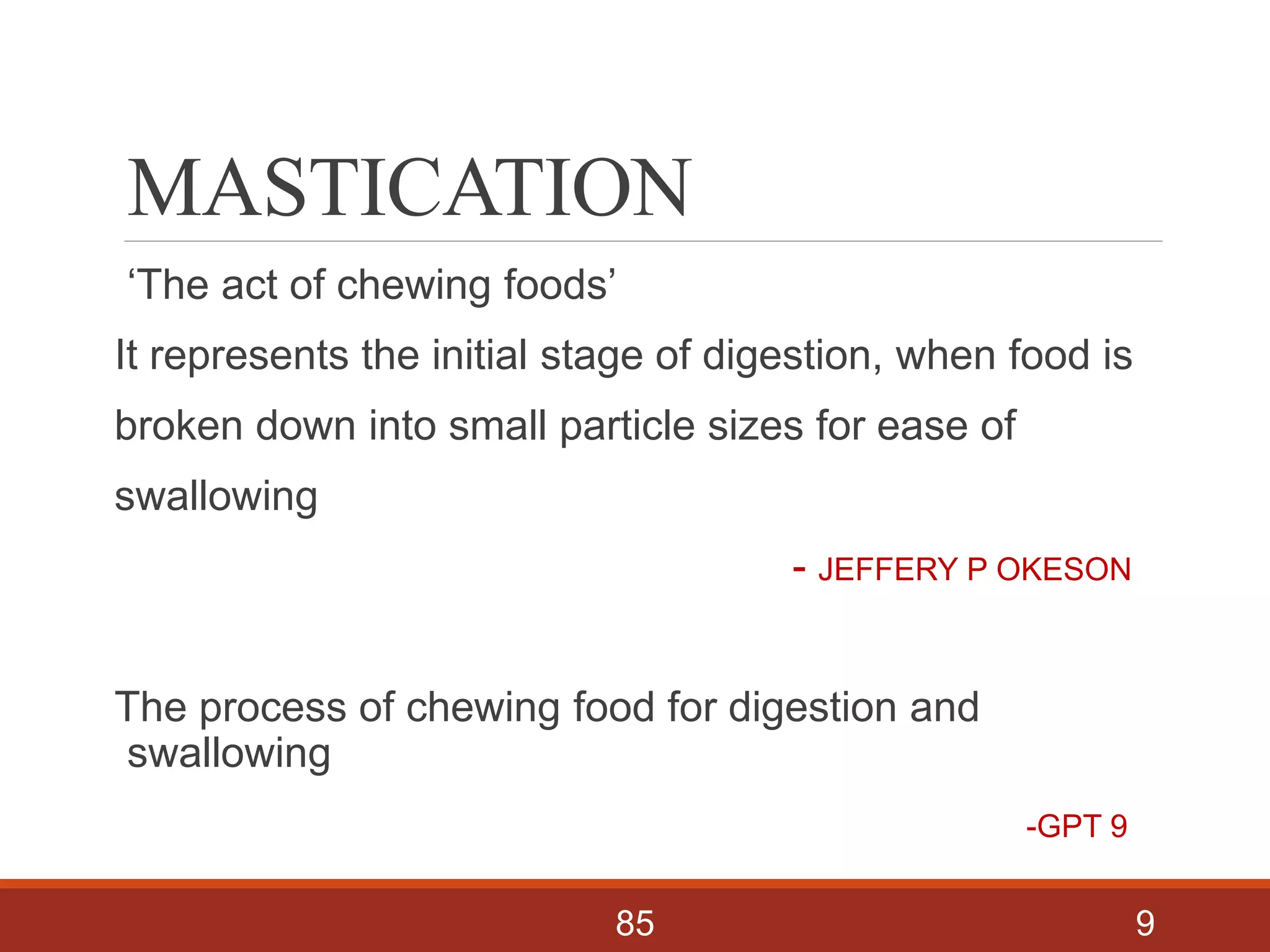 Muscles of mastication | PPTX