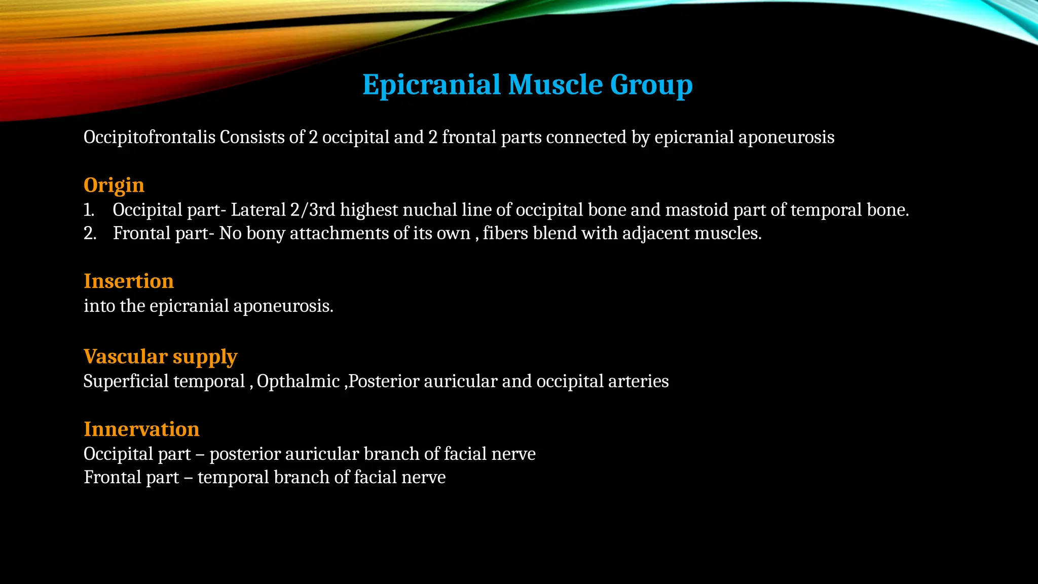 Muscle of facial expression, Muscle of mastication & TMJ | PPTX