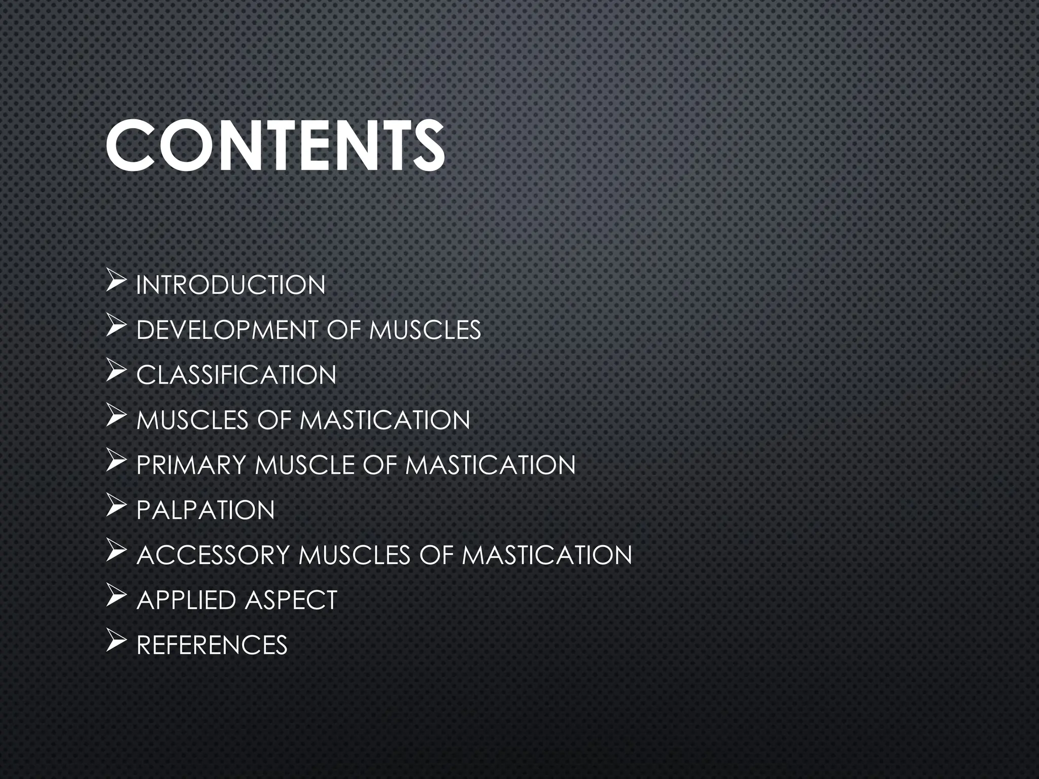 MUSCLES OF MASTICATION .pptx presentation | PPTX