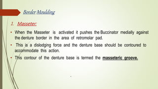 Muscles of mastication prosthodontic consideration | PPTX