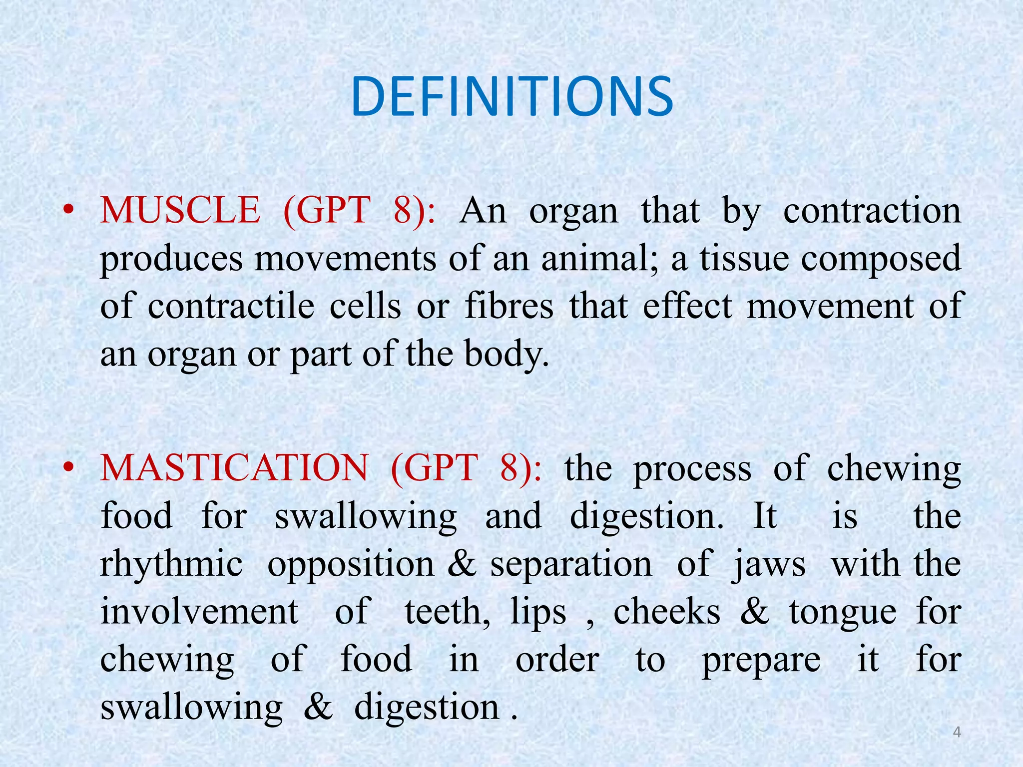 Muscles of mastication | PPT