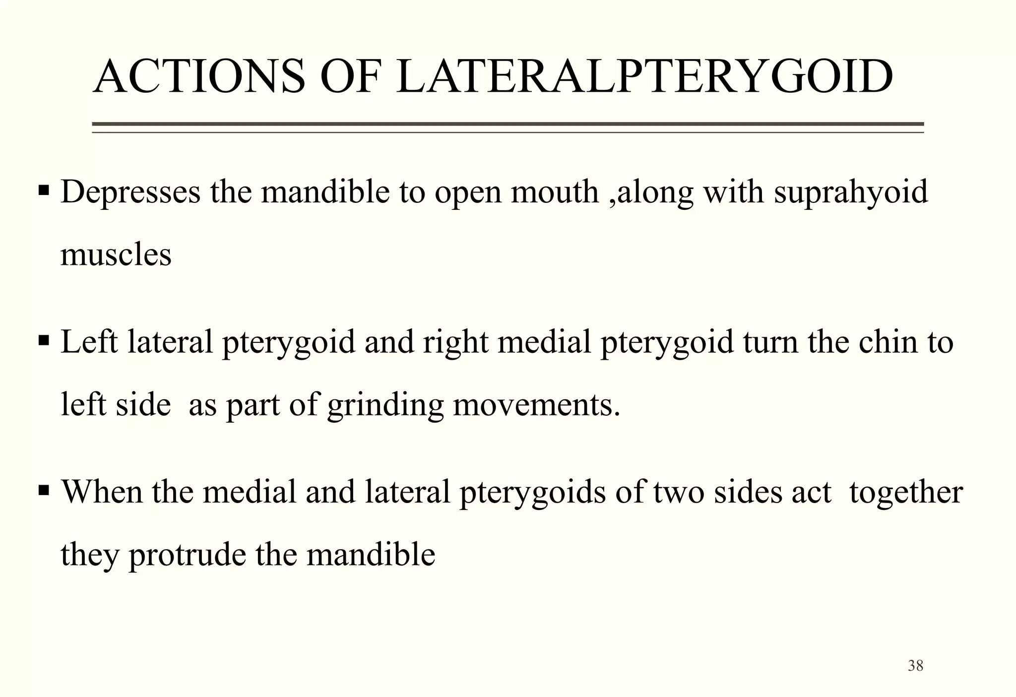 Muscles of mastication and facial expression. | PPTX