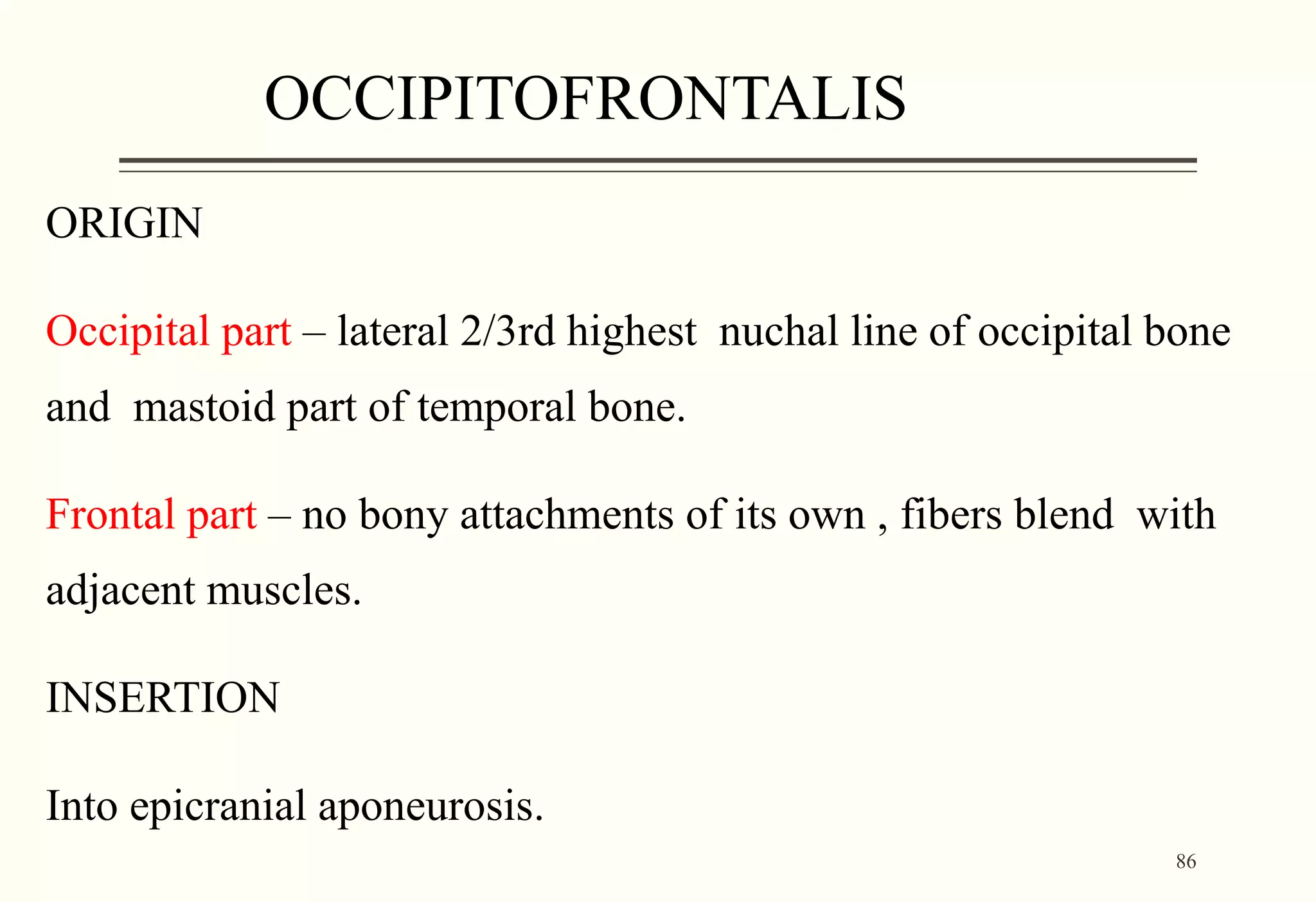 Muscles of mastication and facial expression. | PPTX