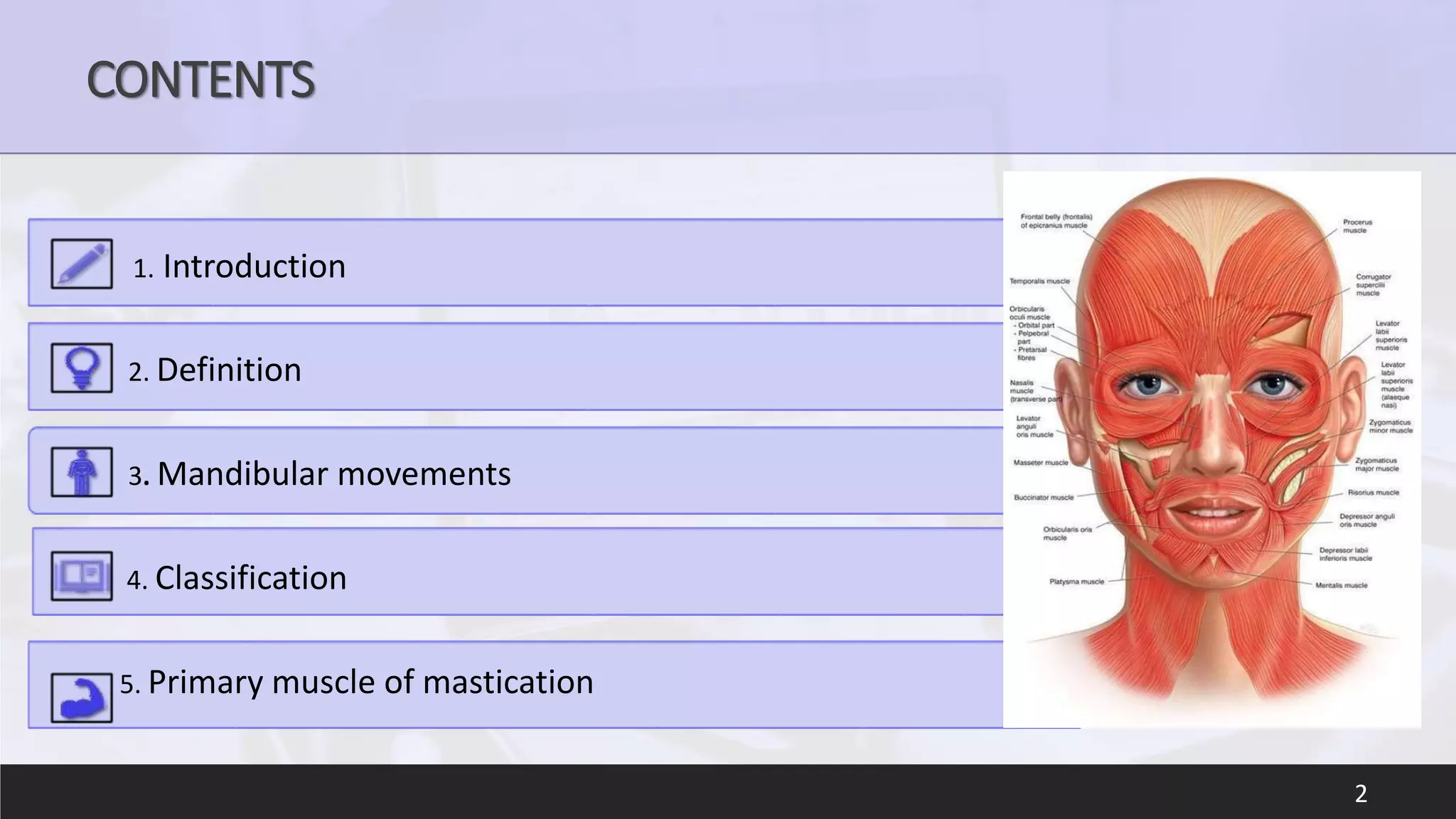 Muscles of mastication and its importance in complete | PPT