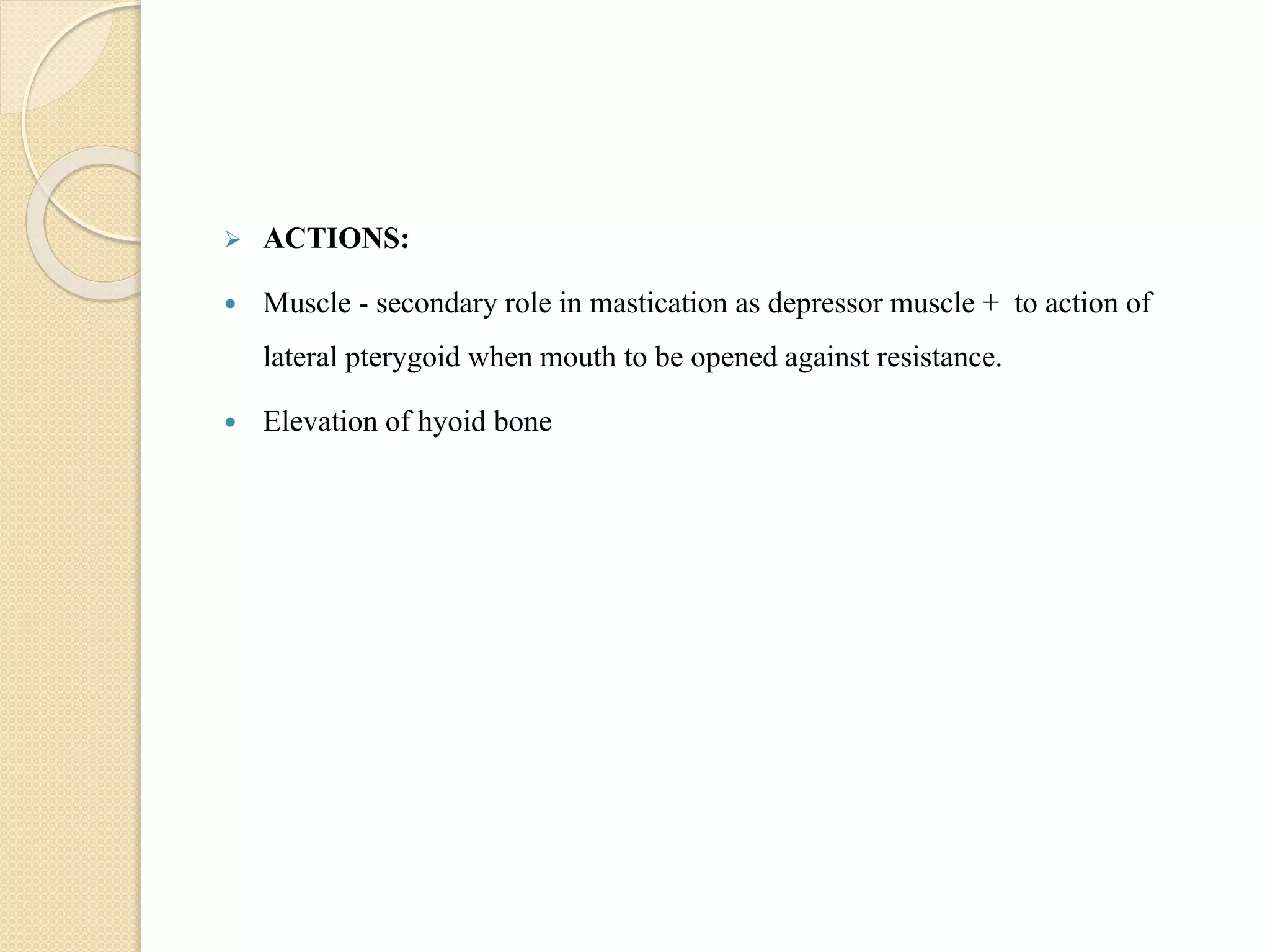Muscles of mastication and its physiology | PPTX