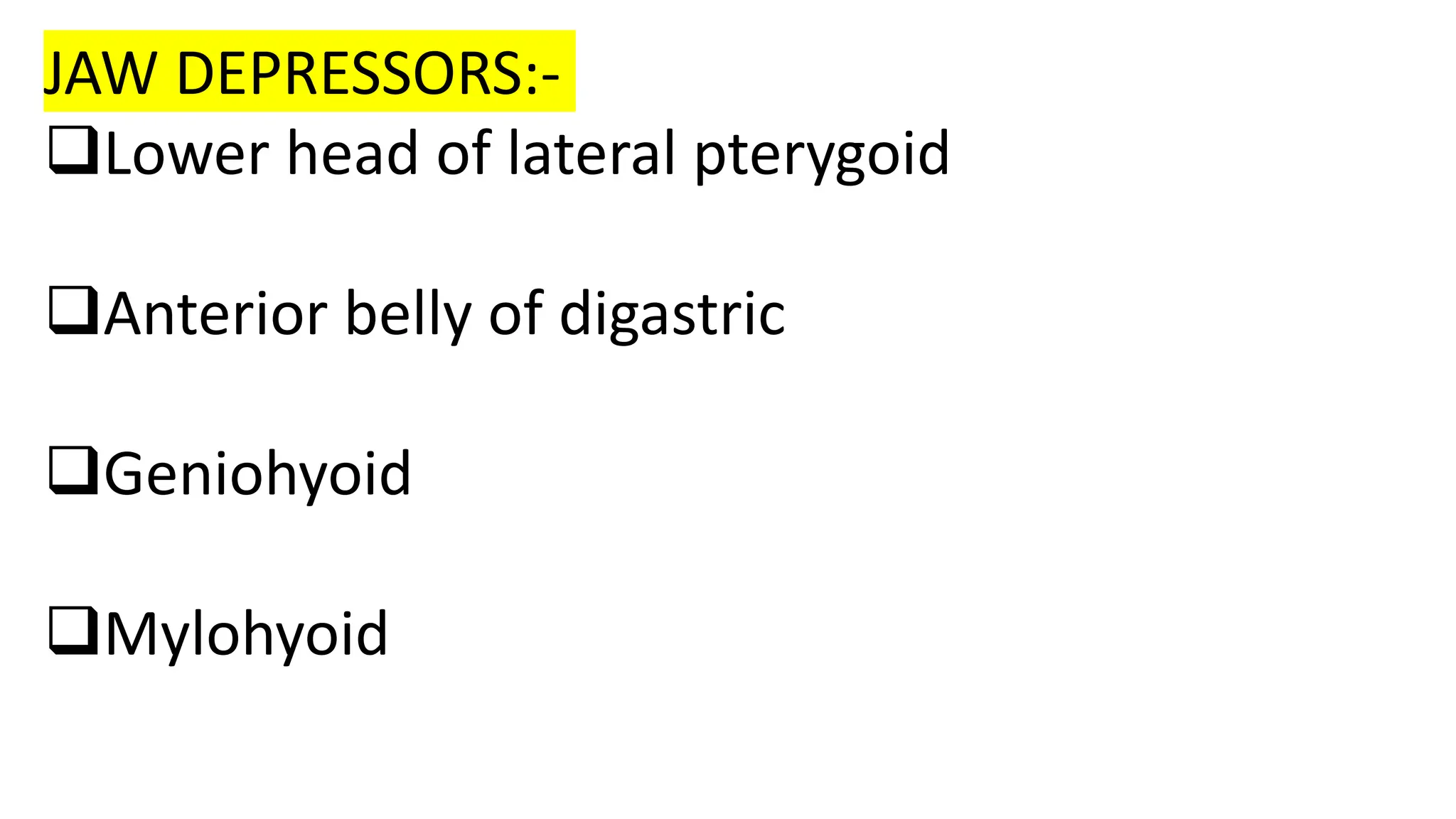 MUSCLES OF MASTICATION and chewing cycle | PPTX | Death, Injury, or ...