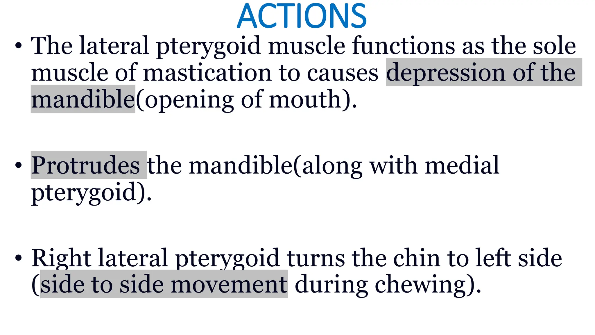MUSCLES OF MASTICATION and chewing cycle | PPTX | Death, Injury, or ...