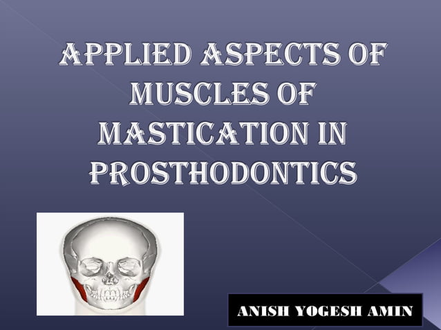 Muscles of mastication ppt | PPT