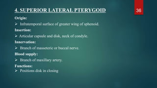 Muscles of mastication ppt | PPTX