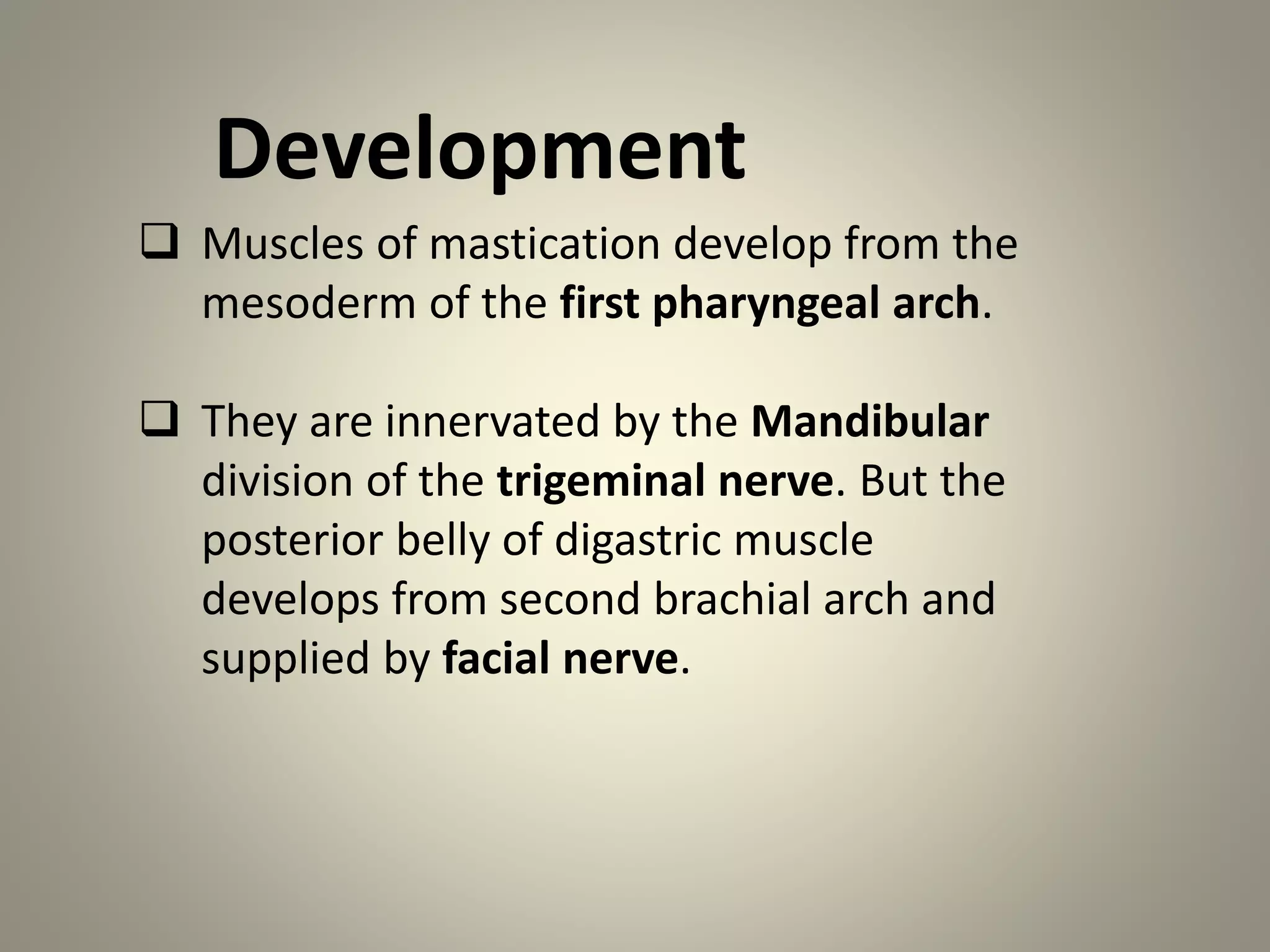 Muscles of mastication | PPTX