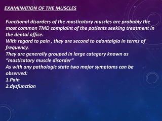 Muscles of mastication presentation | PPTX