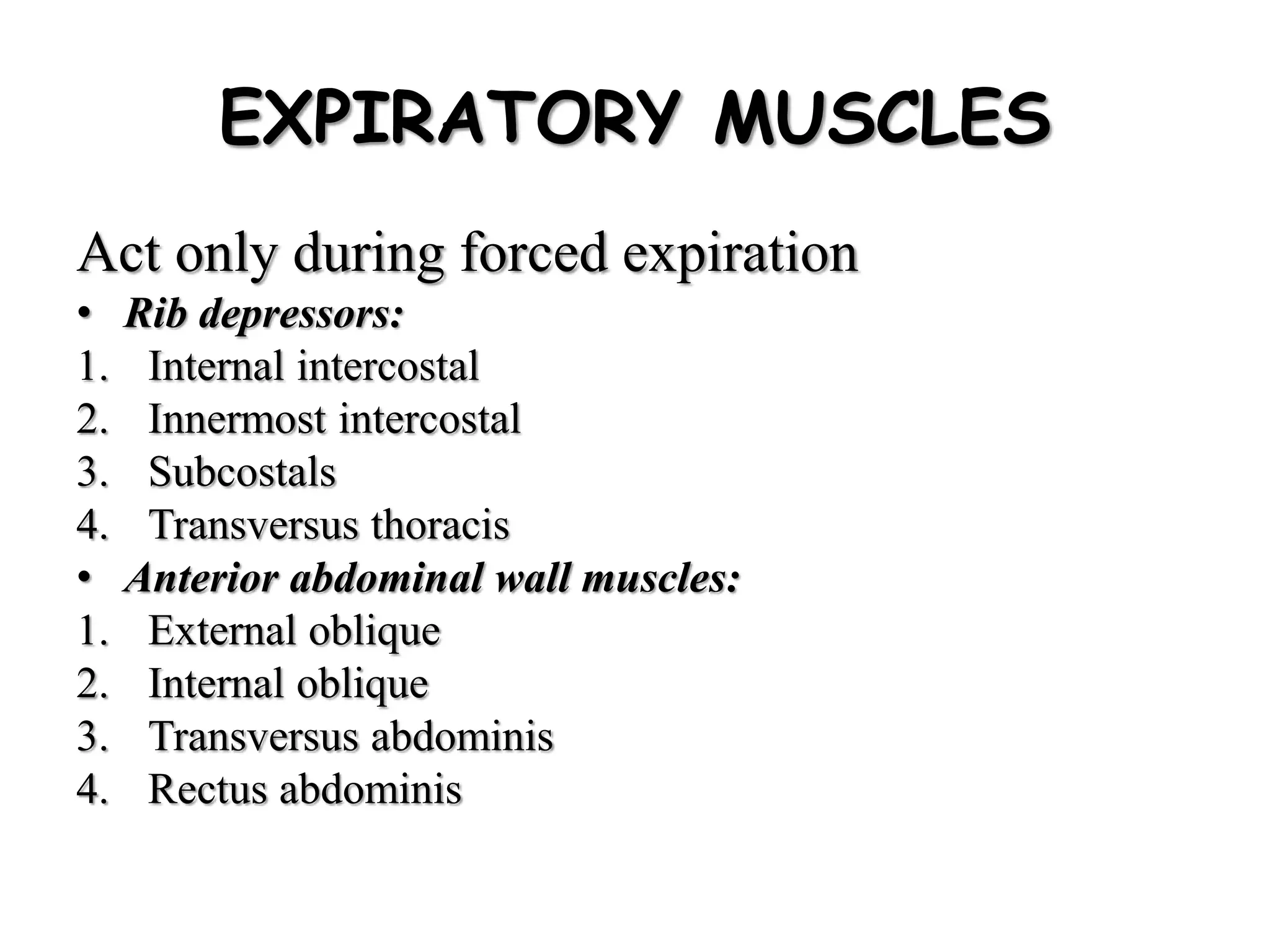 Muscles of respiration Dr. MADHUKIRAN, MD.PULMONOLOGY | PPTX