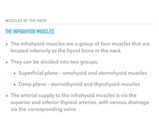 Muscles of the neck | PDF