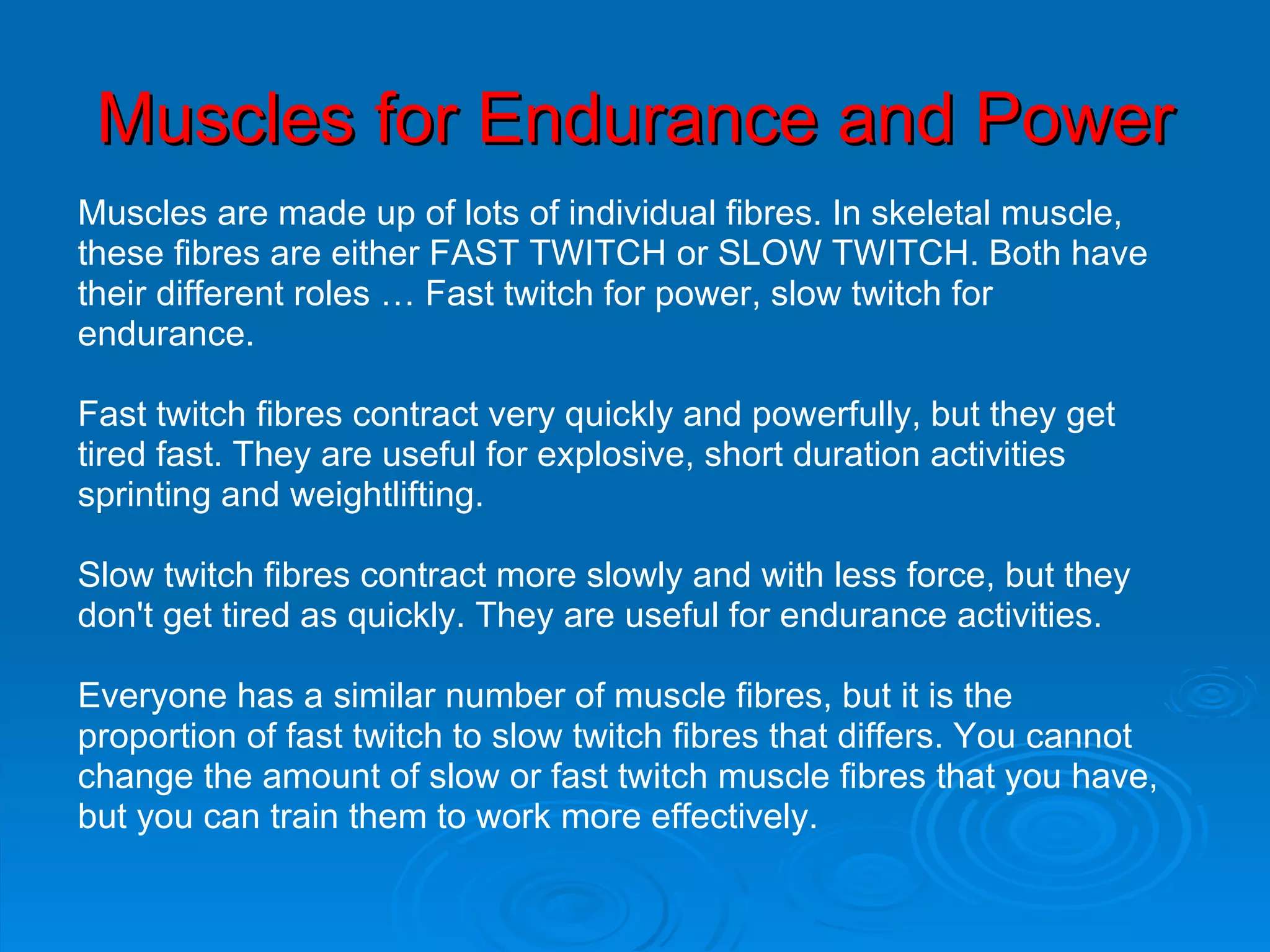 Muscles ppt aw | PPT | Physical Therapy | Wellness