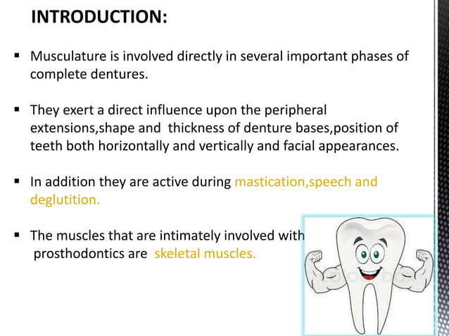 Muscles surrounding Complete Denture | PPTX