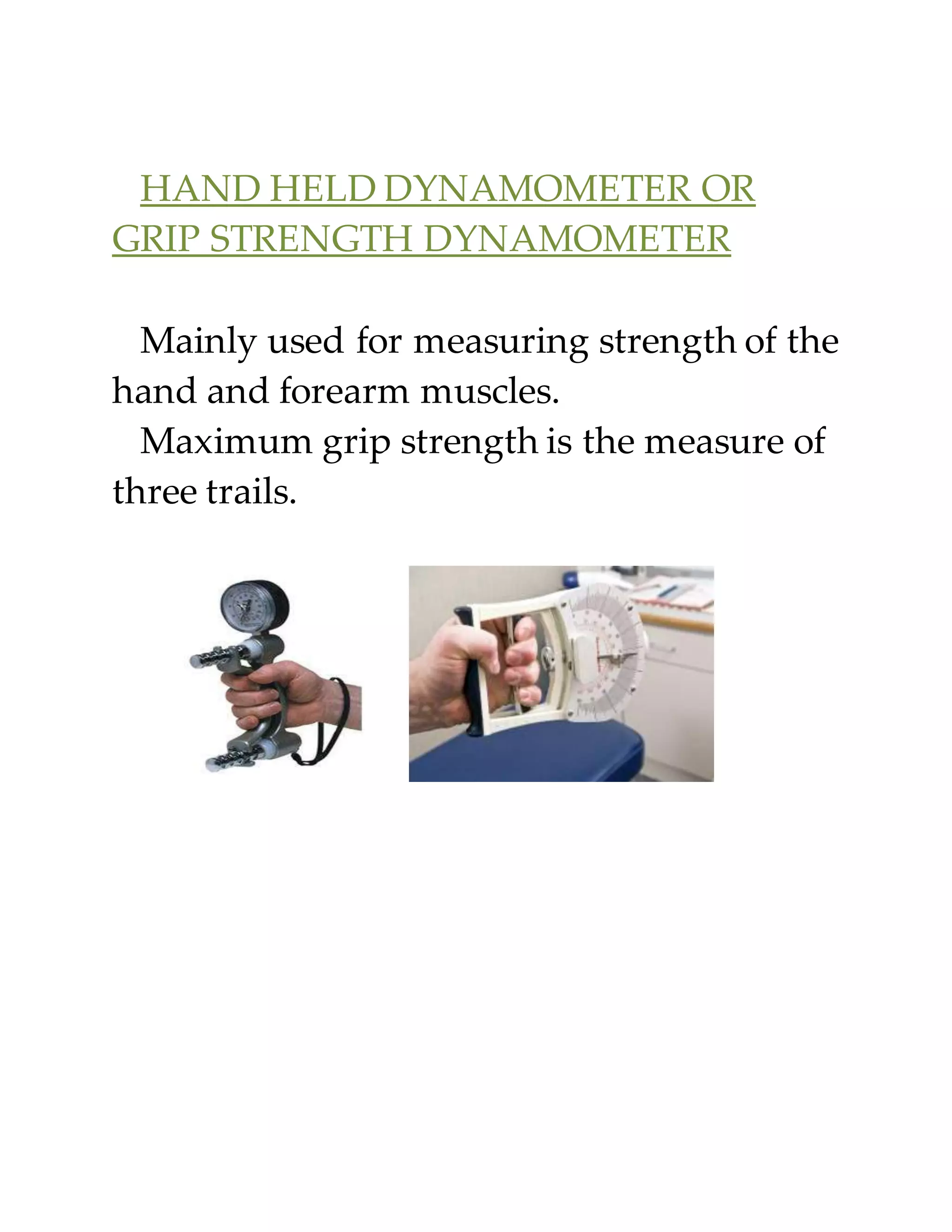 Muscle strength testing | DOCX