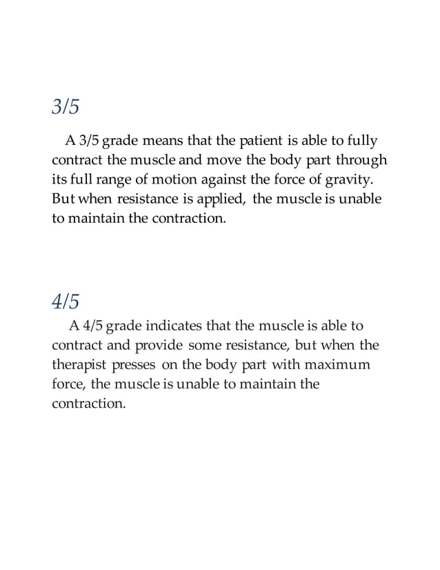 Muscle strength testing | DOCX