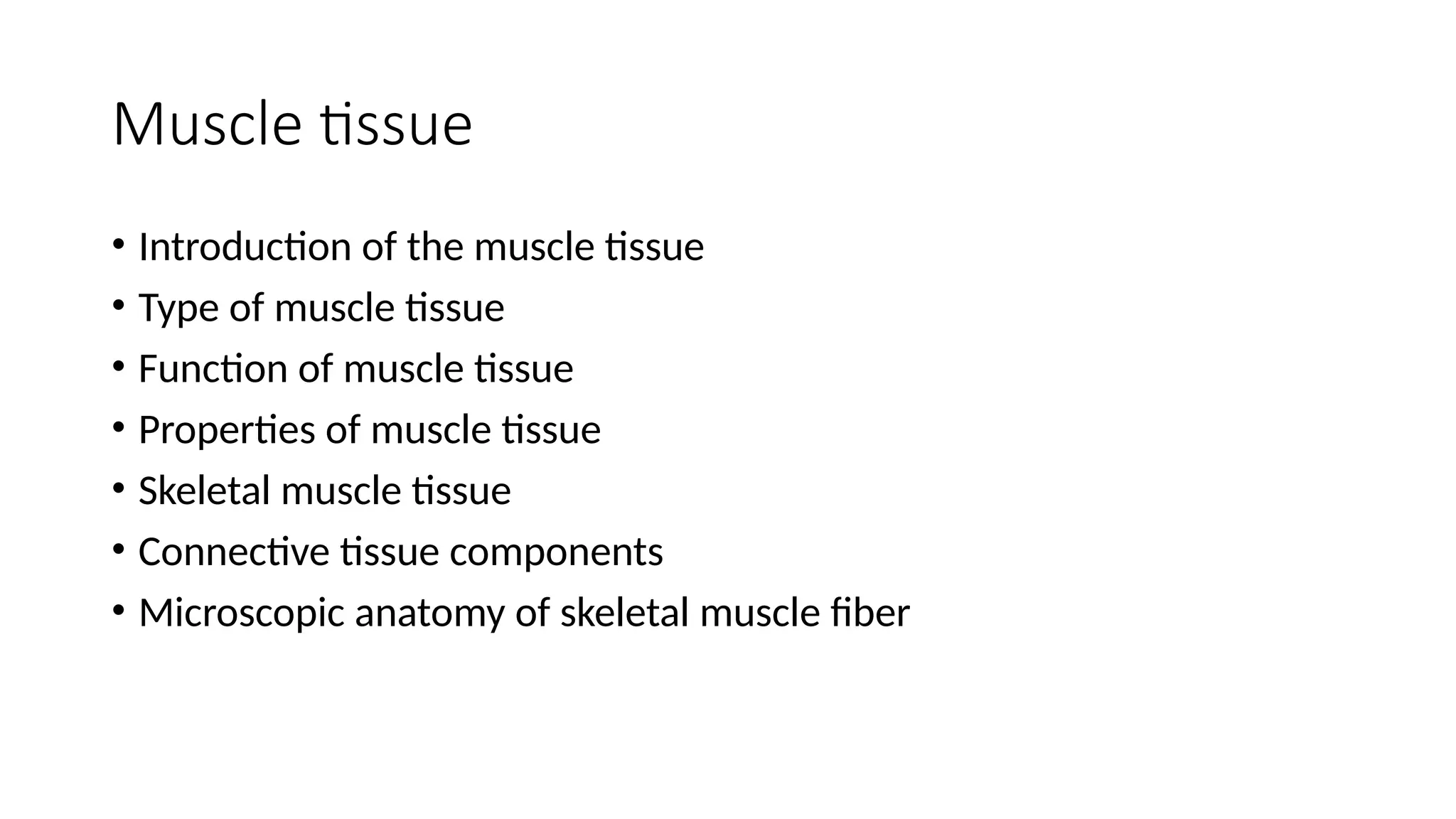 Muscle tissue-2.pptx muscle tissue and its function | PPTX