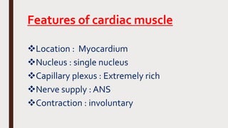 Muscle tissue | PPTX