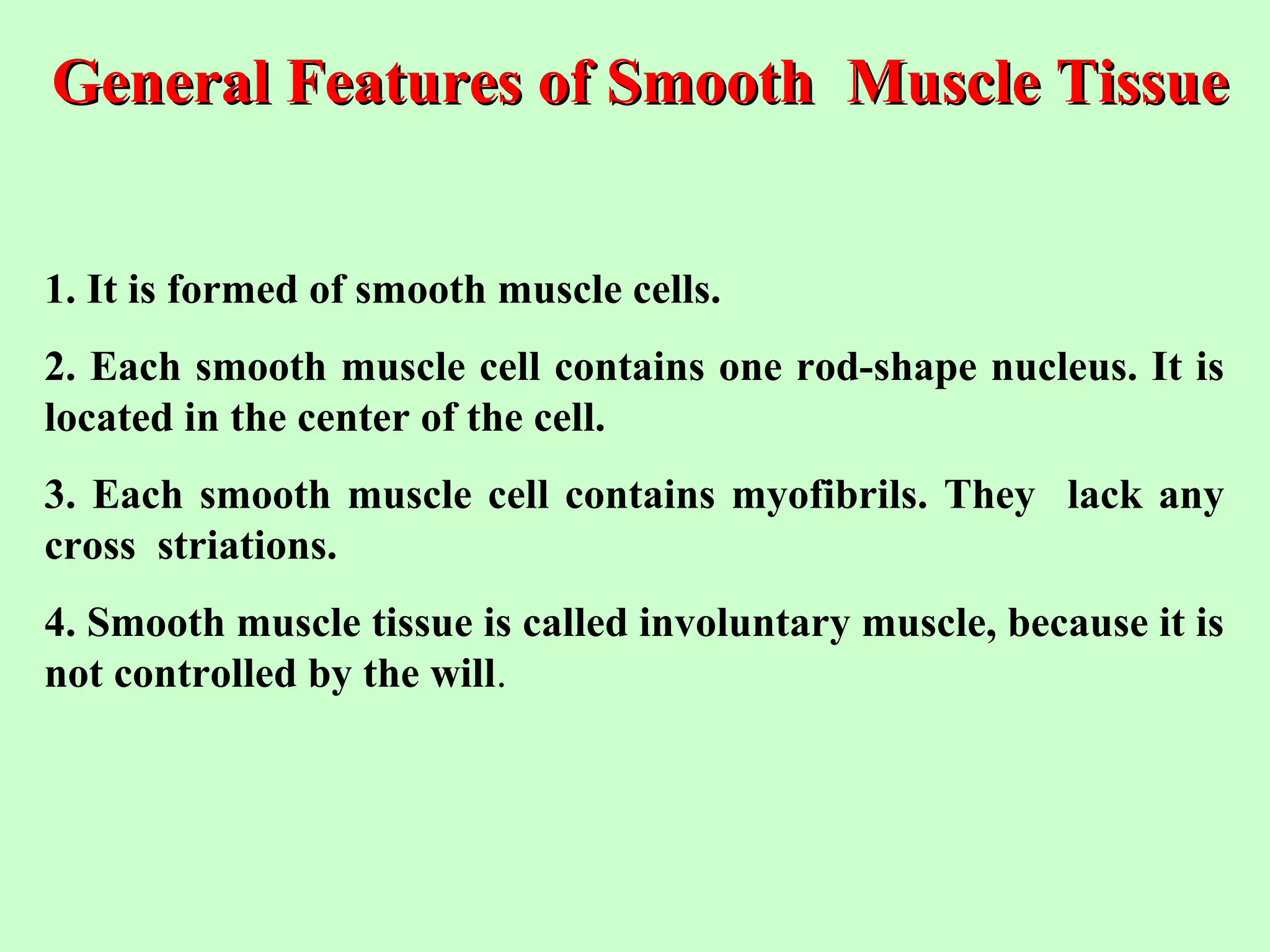 Histology of Muscle Tissues | PPT