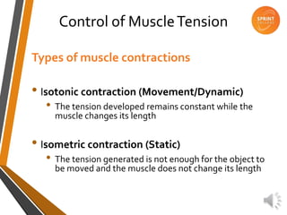 Muscle Tissue Types | PPTX