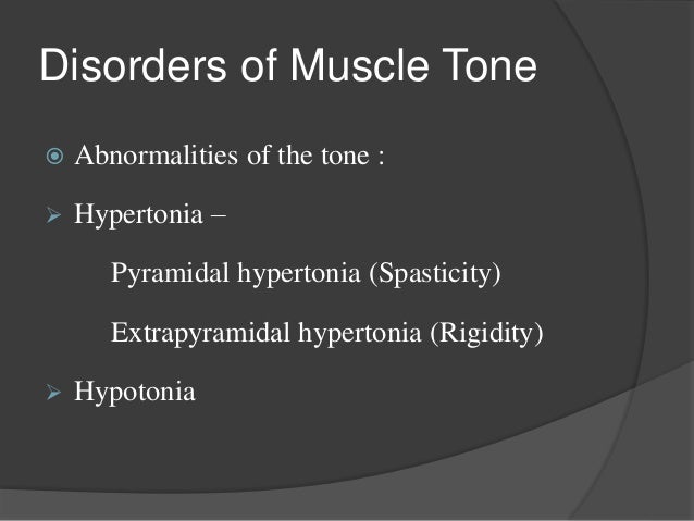 Muscle tone PBL MBBS
