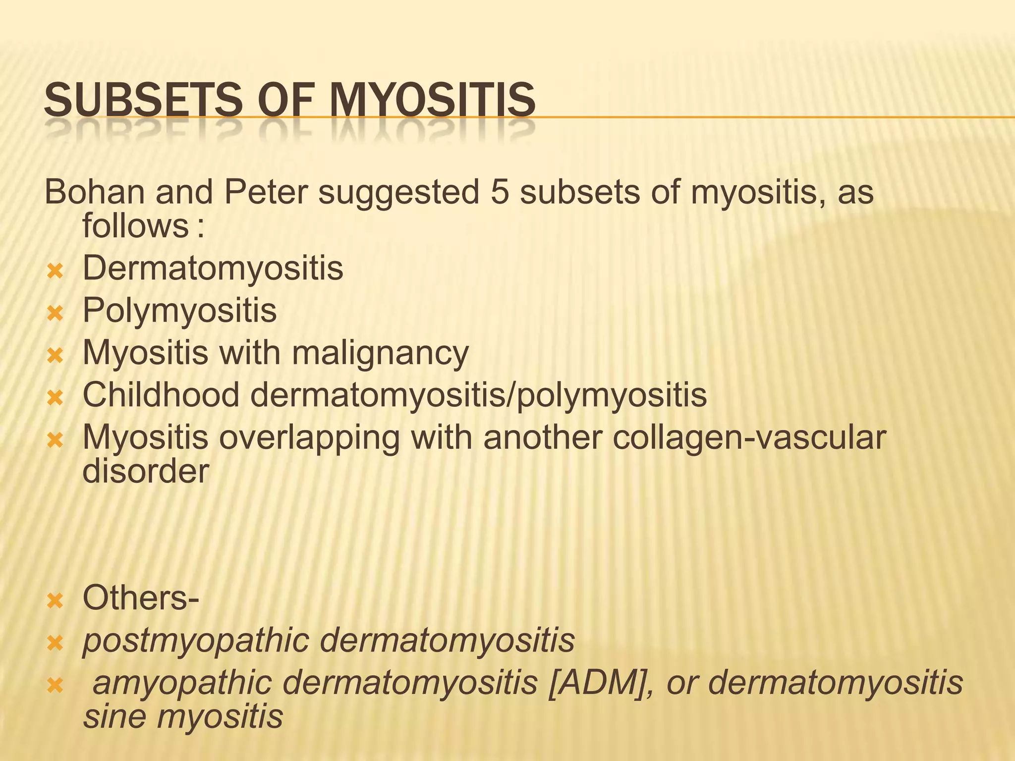 Muscle weakness & rash (Dermatomyositis) | PPTX | Skin and Dermatology ...