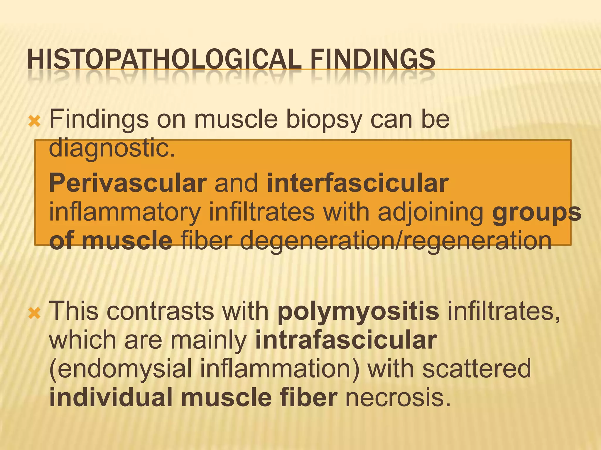 Muscle weakness & rash (Dermatomyositis) | PPTX