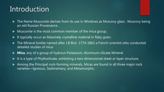 Muscovite | PPTX