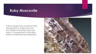 Muscovite mica | PPTX