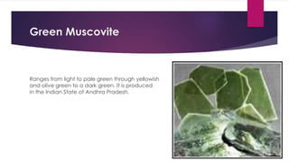 Muscovite mica | PPTX