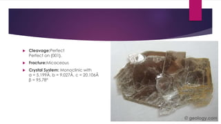 Muscovite mica | PPTX