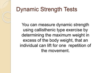 Muscular endurance | PPTX