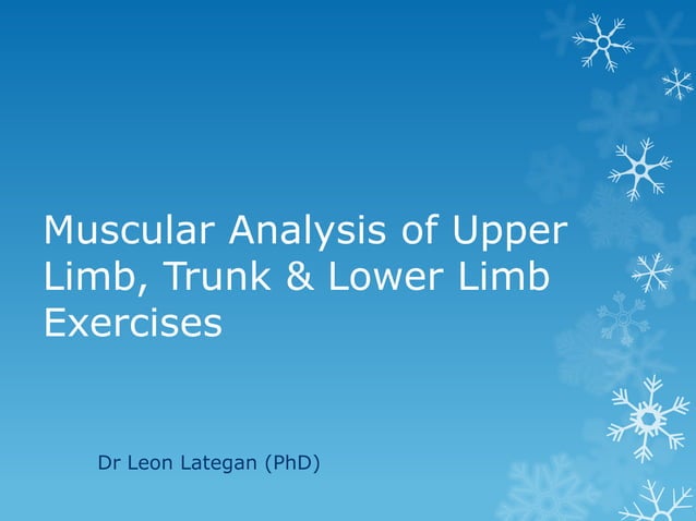 Muscular analysis completed tables | PPTX | Physical Therapy | Wellness
