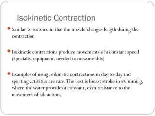 Muscular contraction and muscle types | PPT