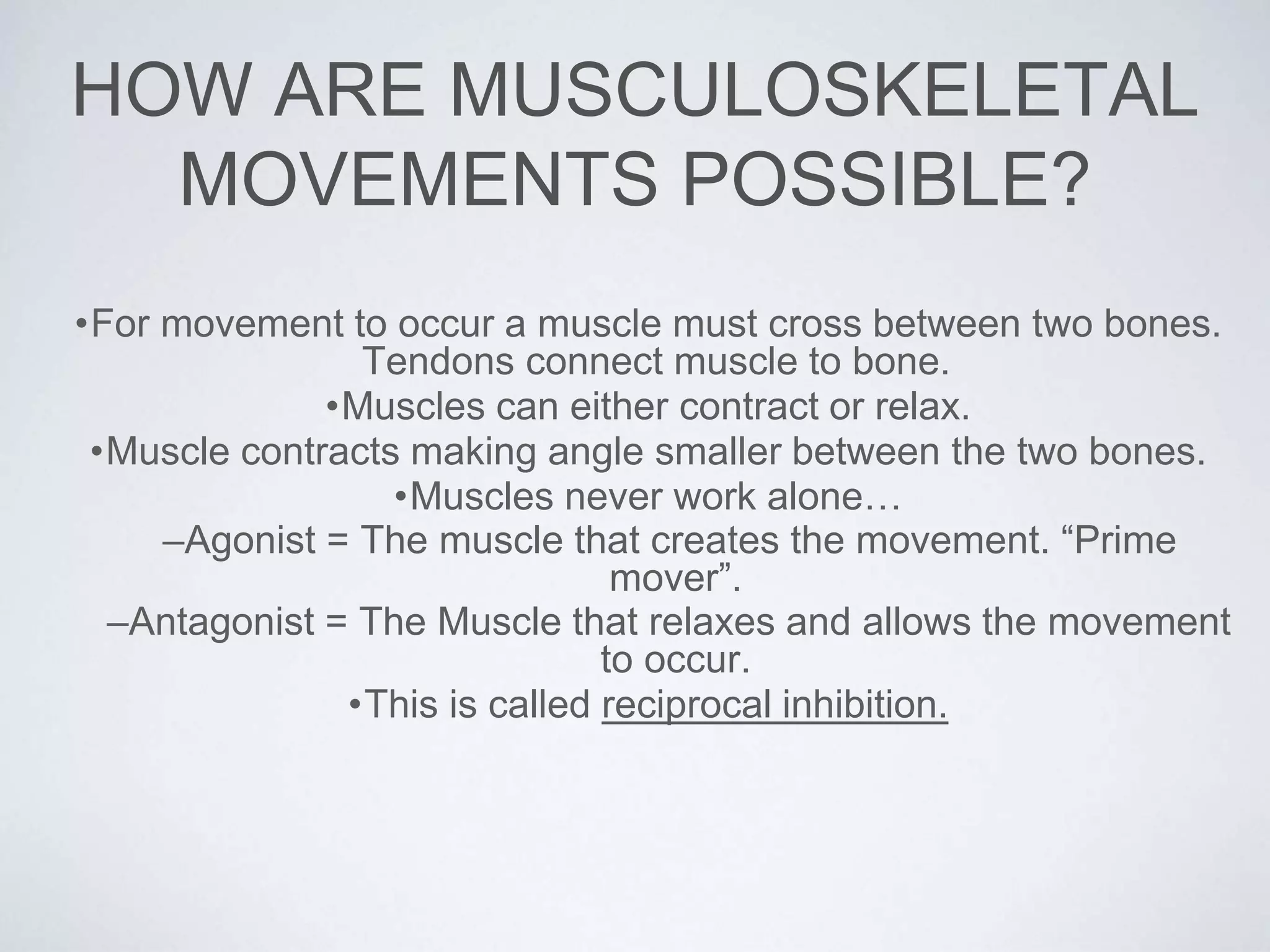 Muscular contractions | PPTX