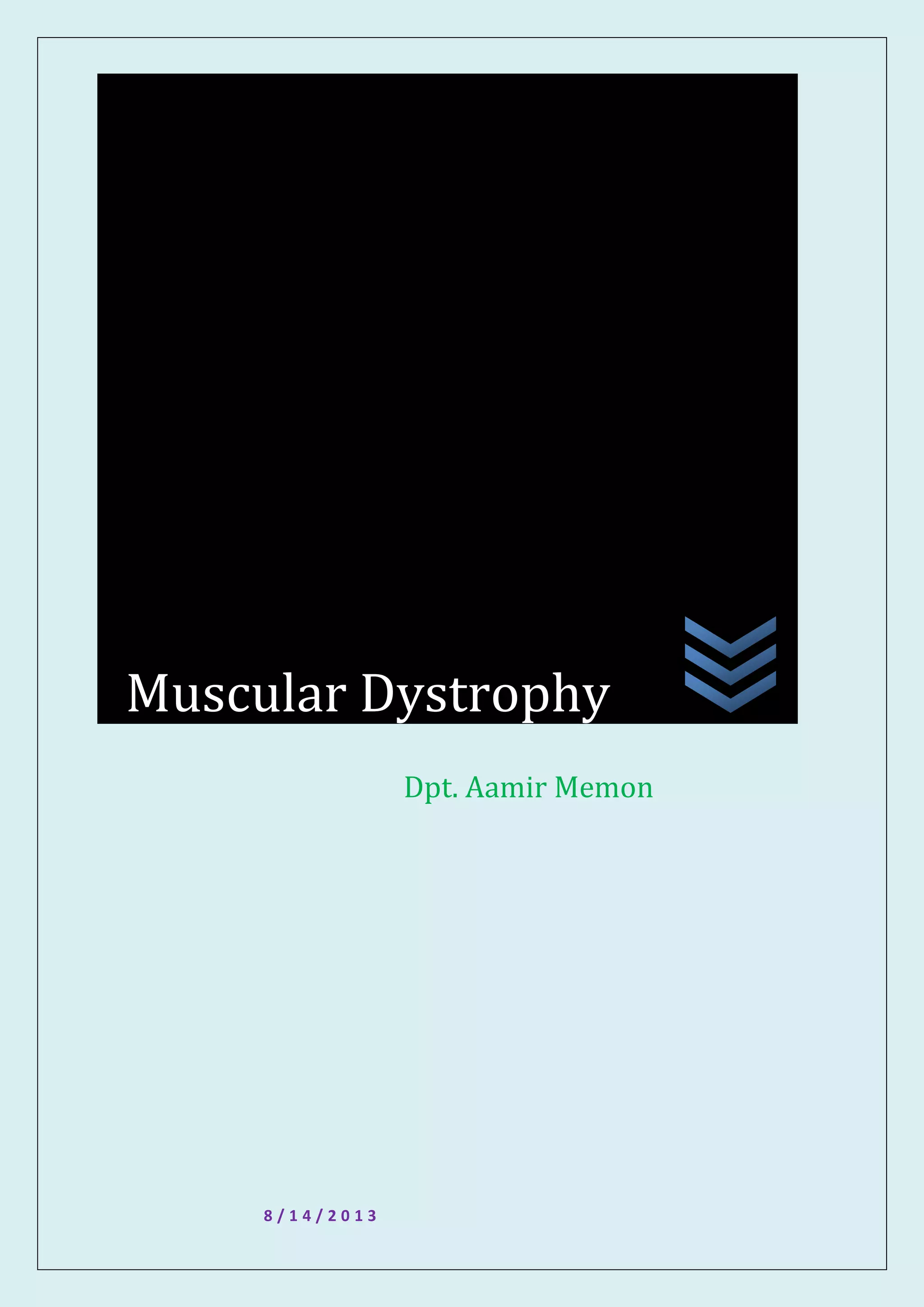 Muscular dystrophies | PDF